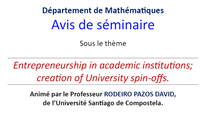 Dialogue d'Excellence : Le Professeur RODEIRO PAZOS DAVID Honore l ...